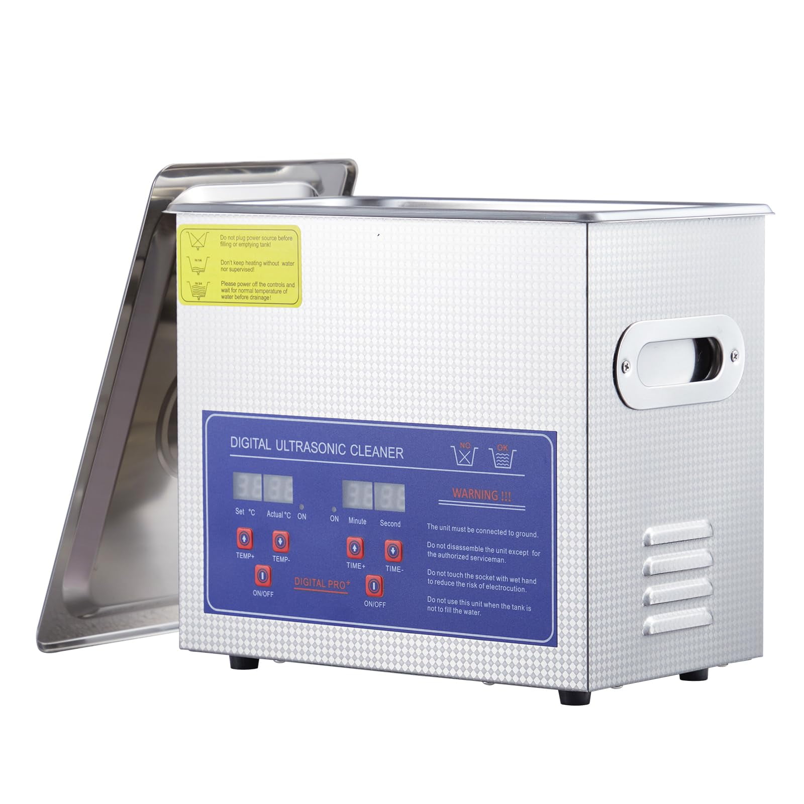 Towallmark Commercial Ultrasonic Cleaner, 10L/6L/3L Professional ...