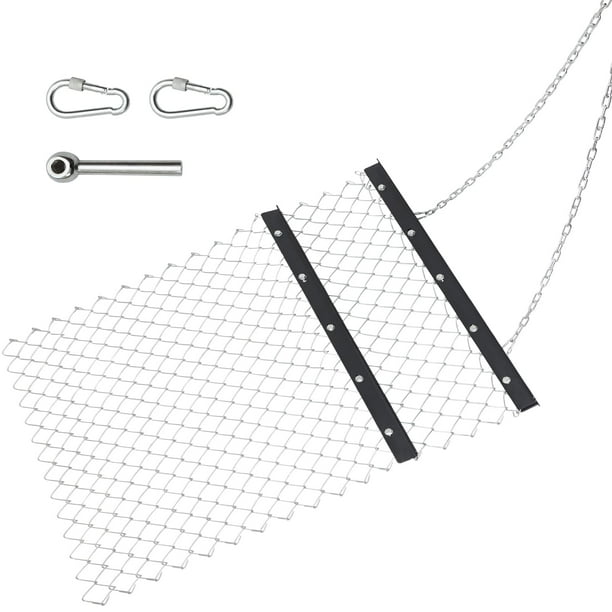 Towallmark Drag Chain Harrow 4 x 3 ft, Lawn Level ATV Drag Harrow ...