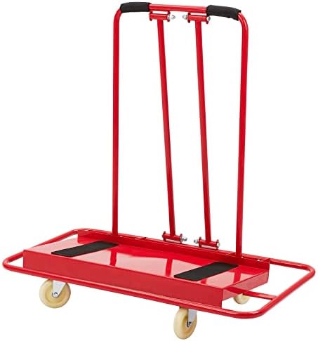 Towallmark Drywall Cart 1600Lbs Load Capacity Heavy Duty Panel Dolly ...