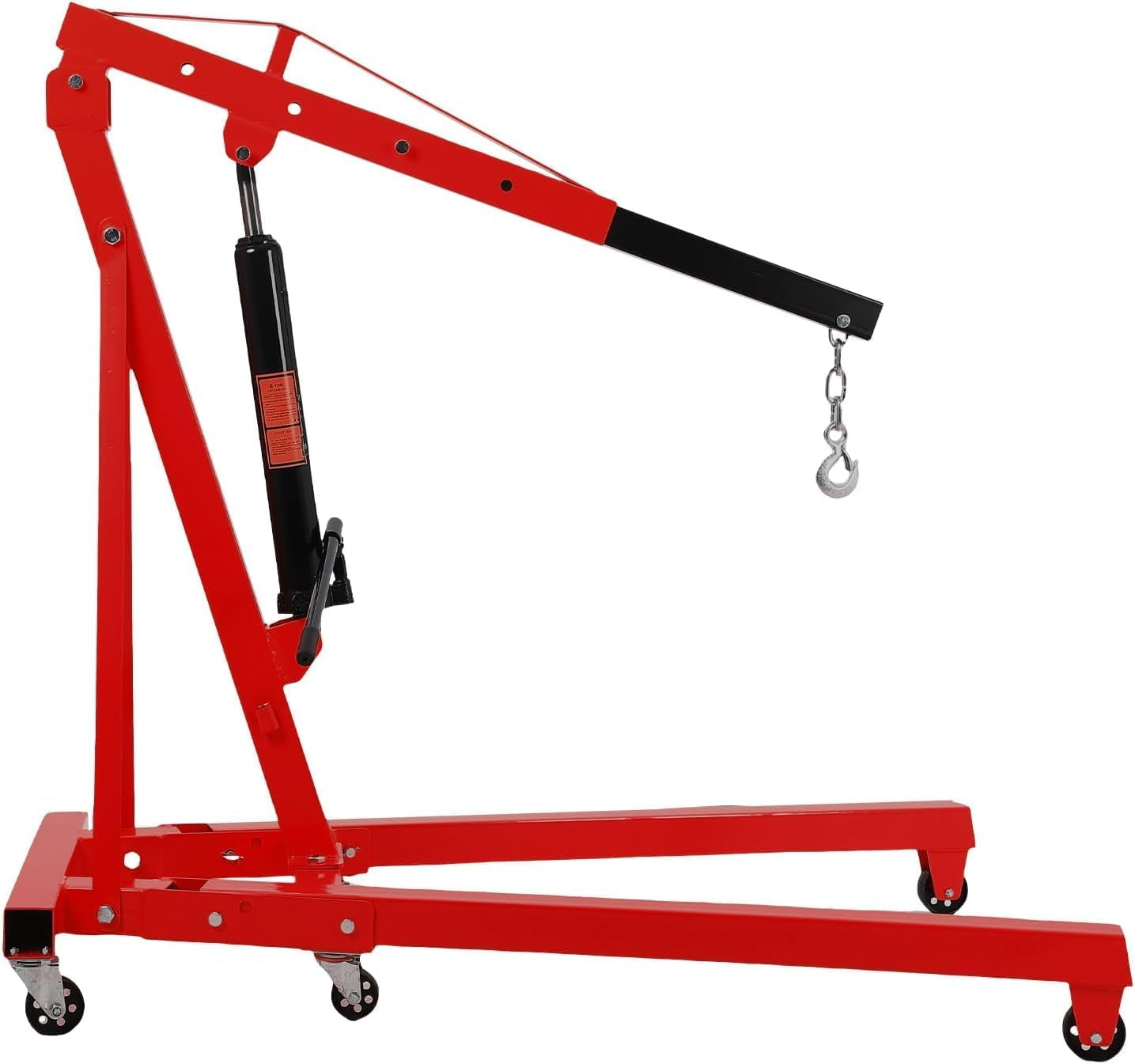 Towallmark Engine Hoist, Folding Engine Crane, 2 Ton/4400lbs Engine ...