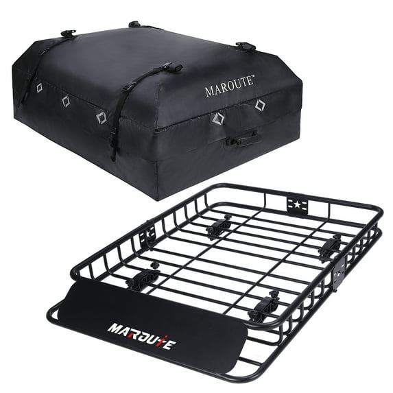 Heavy-Duty Roof Rack & Cargo Carrier for SUV/Pick, 51x36 in, 200LBS ...