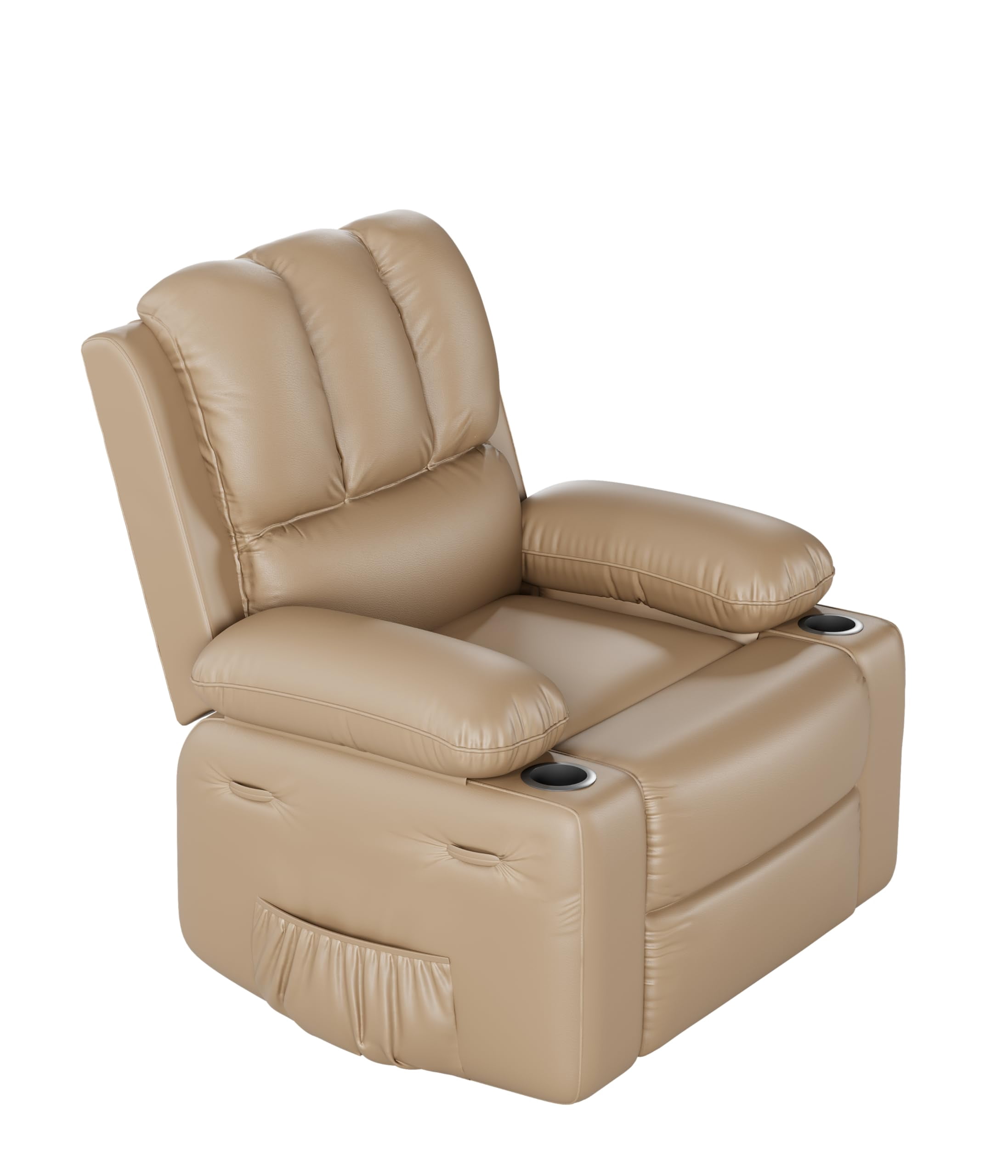 Towallmark Massage Chair Full Body,Leather Recliner Chair, Manual ...