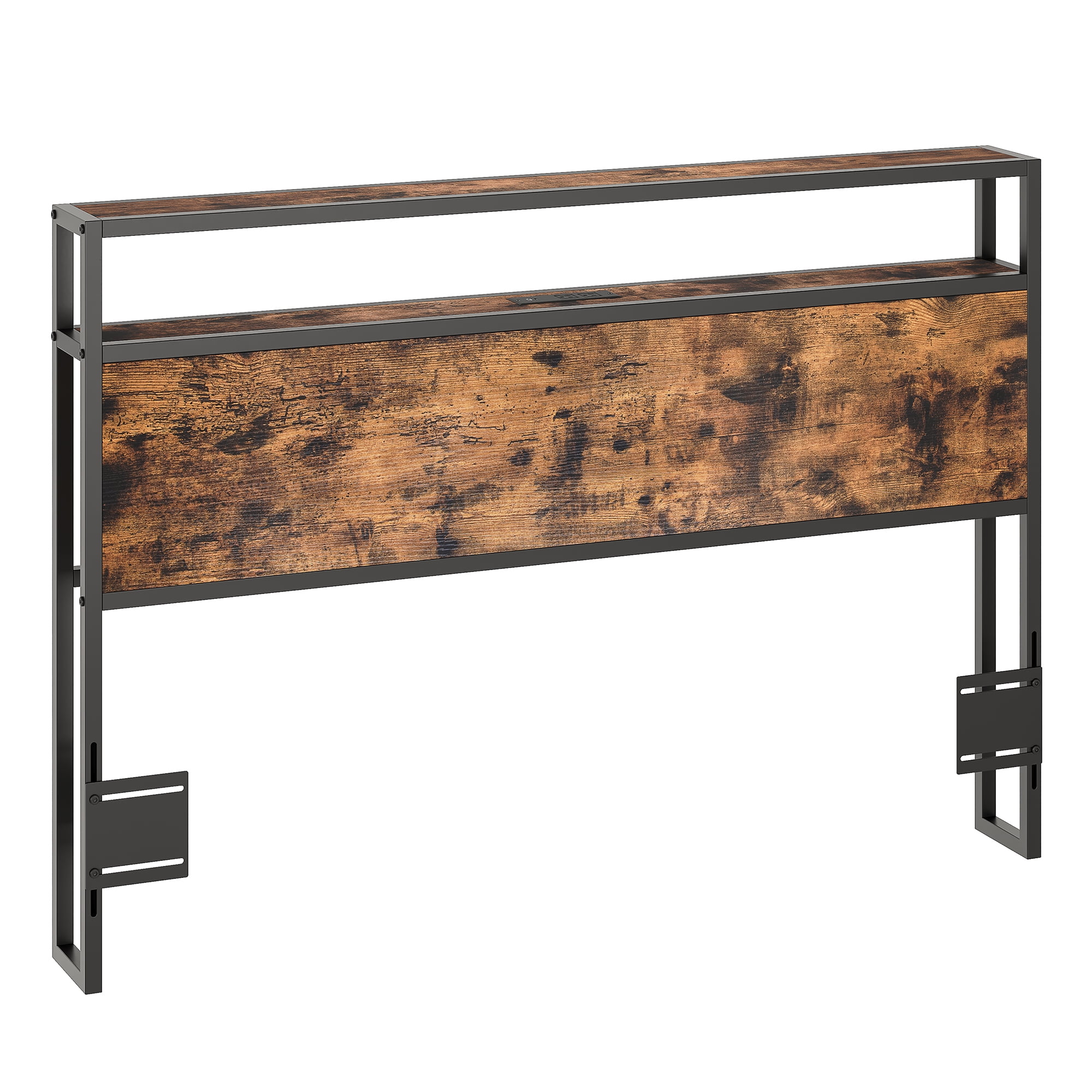 Towallmark Queen Size Headboard, Headboard with 2 Outlets, LED Lights ...
