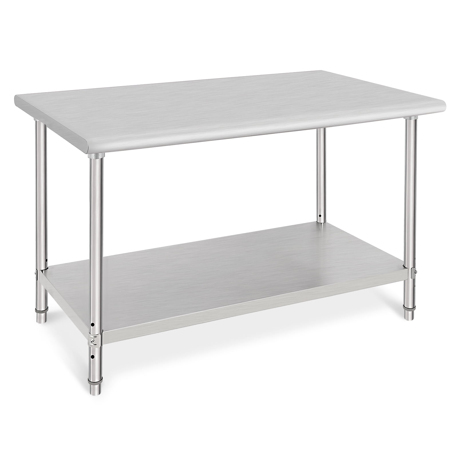 Towallmark Stainless Steel Work Table 48 x 30 inch without 4 Wheels ...