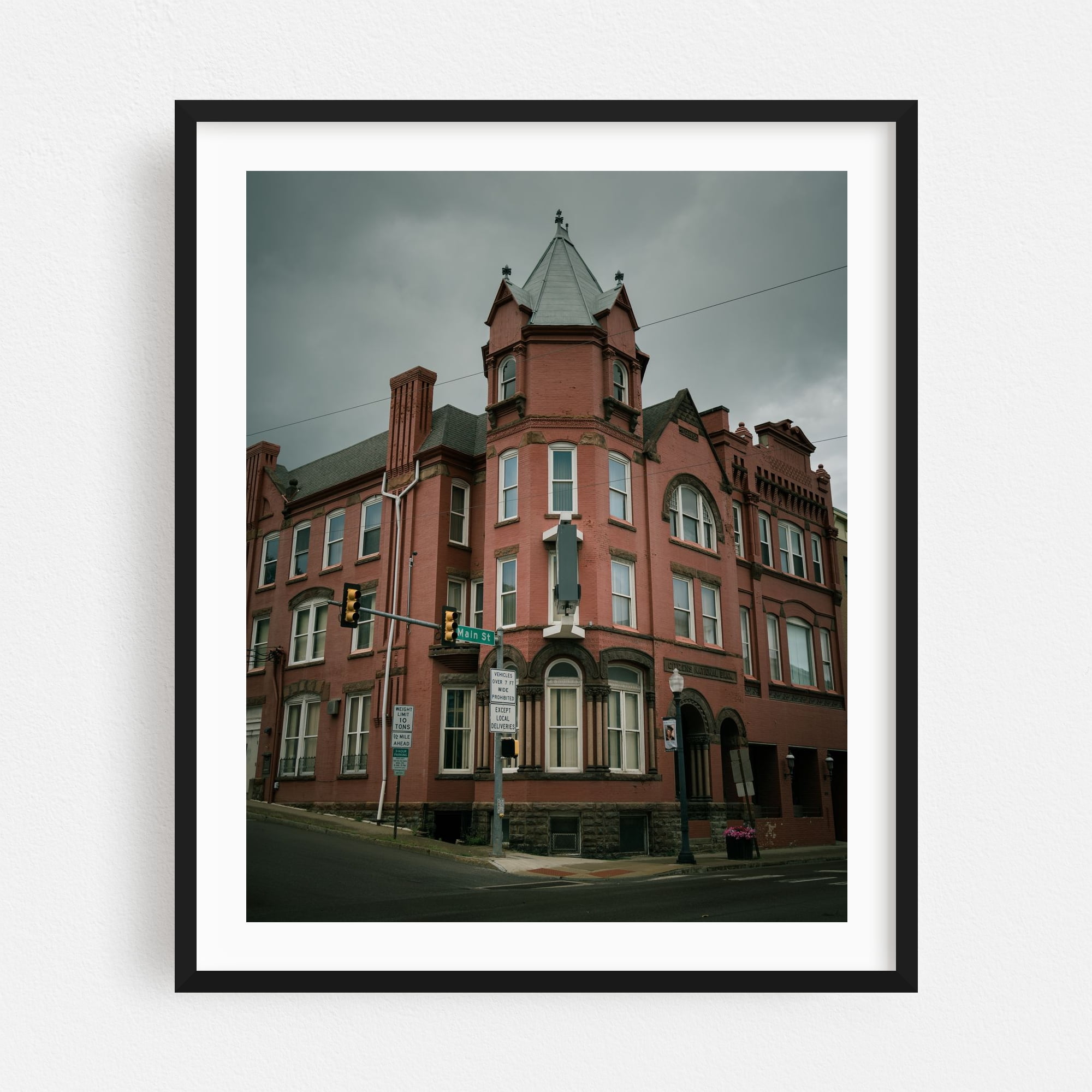 Towanda Architectural - Towanda Pennsylvania Photography Architecture Vintage City Street ...
