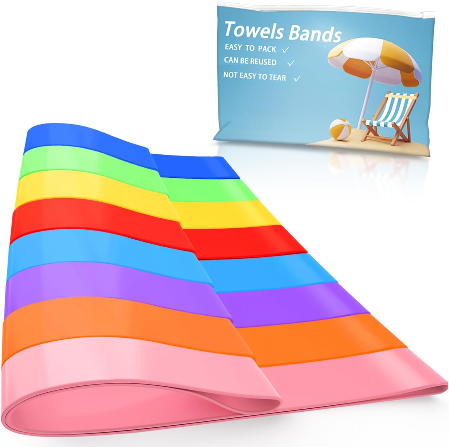 Towel Bands for Cruise & Beach Chairs - Cruise & Beach Pool Chairs Ship ...