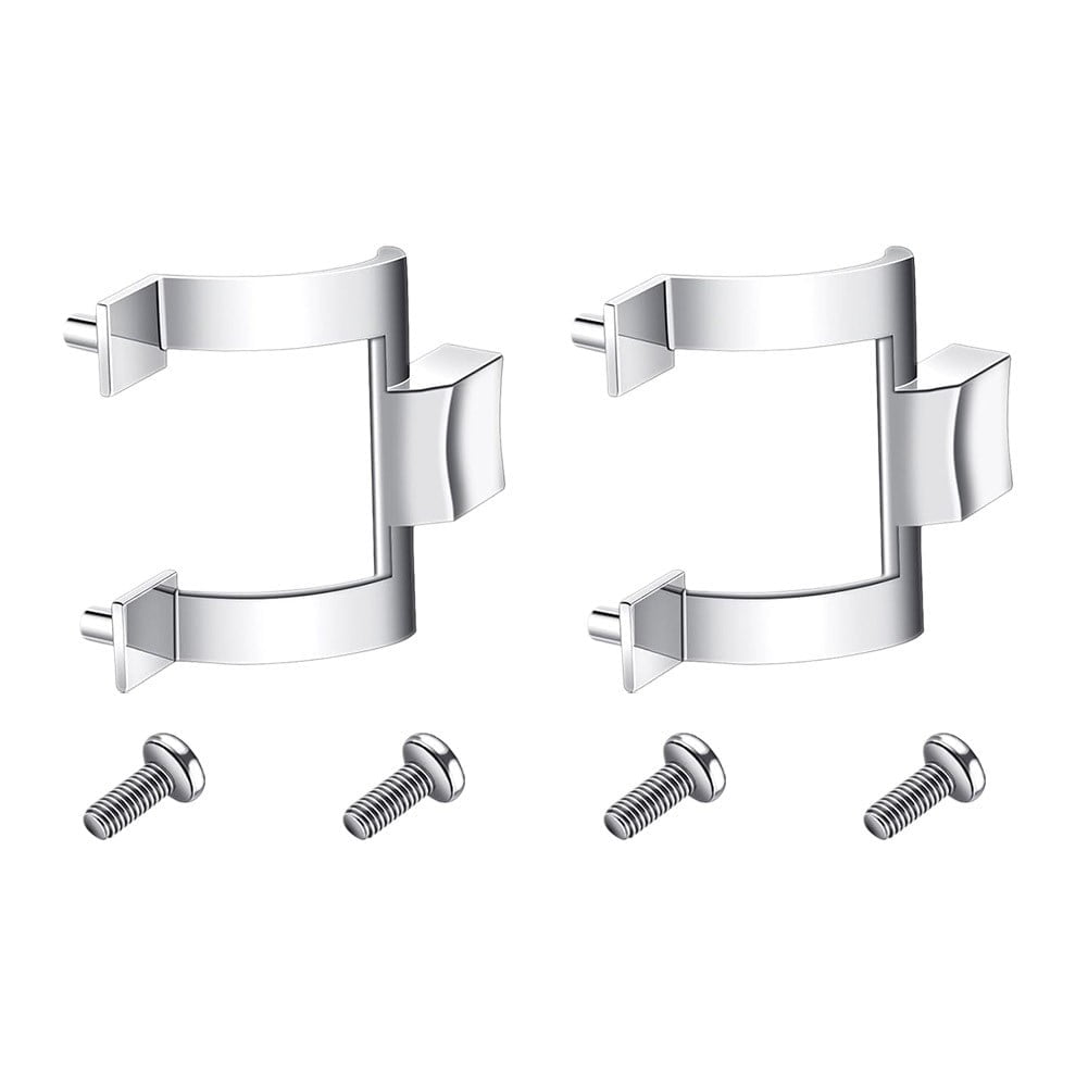 Towel Bar Brackets Chrome Shower Door Handles Replacement Tub Enclosure ...