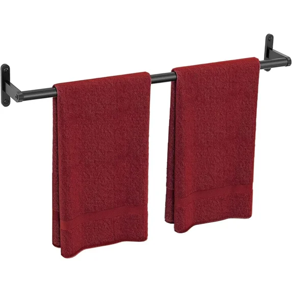 Towel Bar Rail 24In Stainless Steel Modern Matte Black - Walmart.com