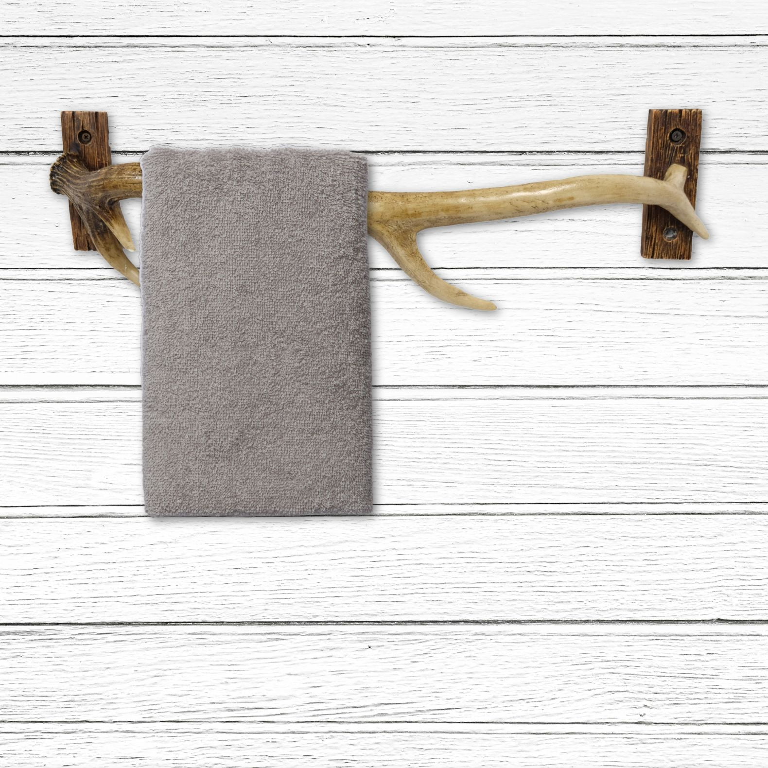 Towel Bar in Rustic Faux Antler Design - Walmart.com