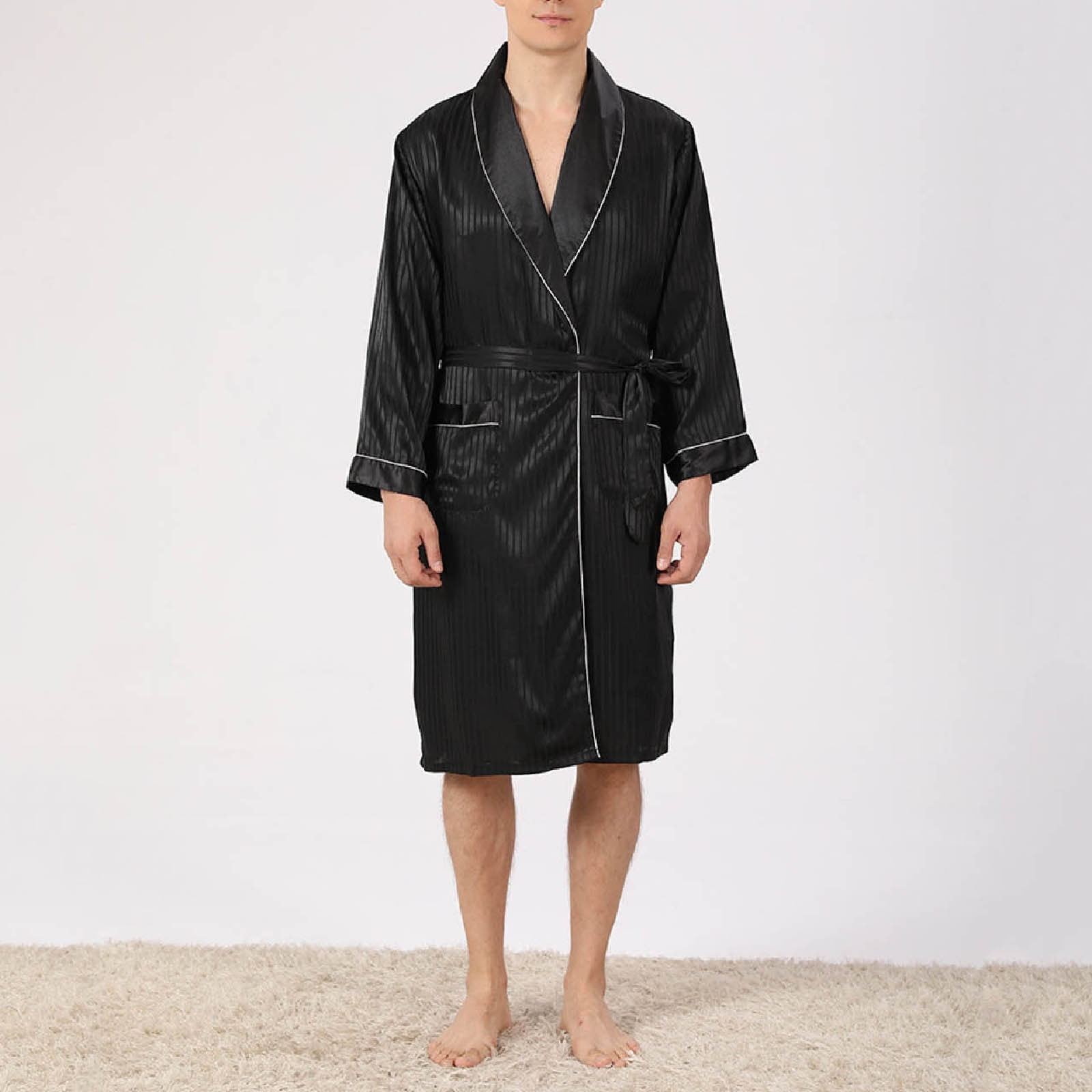 Towel Bathrobe For Men Terry Cloth Men Mens Robe Robe Thin, Large ...