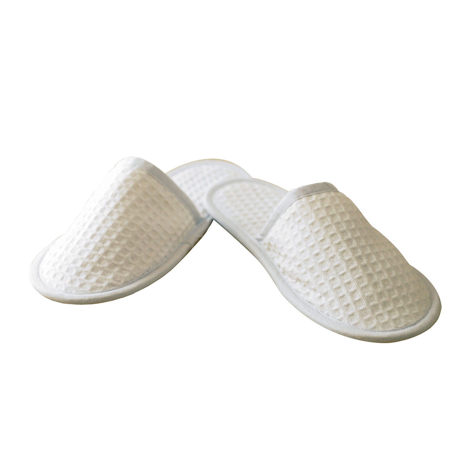 Towel City Adult Waffle Slippers - Walmart.com