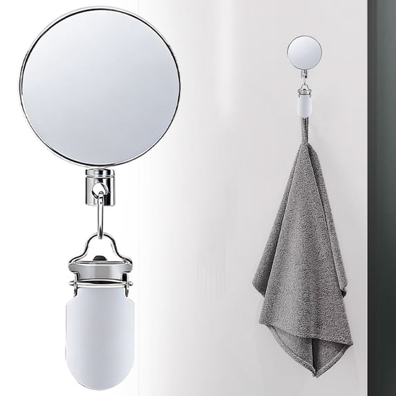 Towel Clip,Retractable Kitchen Towel Clip Holder,Wall Mounted Kitchen ...