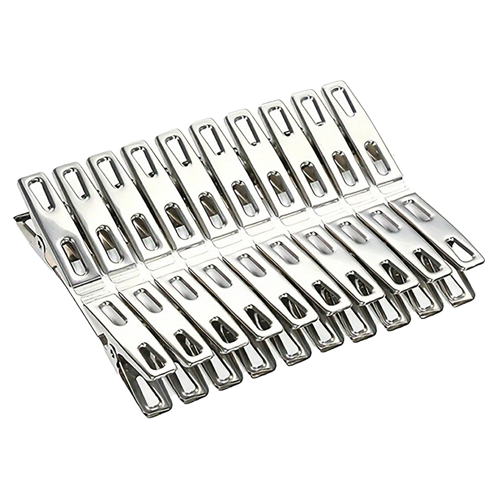 Towel Clips 20 Pack Metal Clothes Pins Stainless Steel Clothespin Clips ...