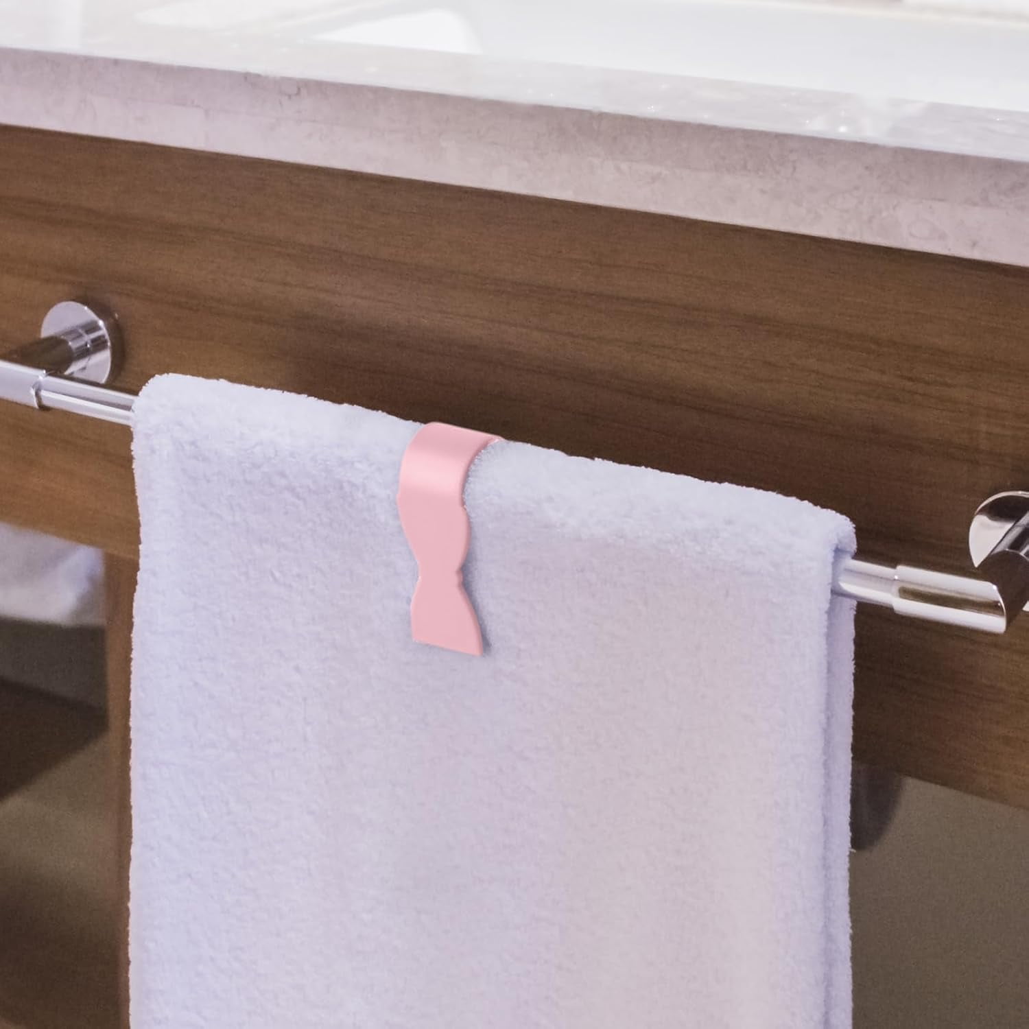 Towel Clips for Kitchen (4 Pack) - Keeps Towel from Falling - Suitable ...