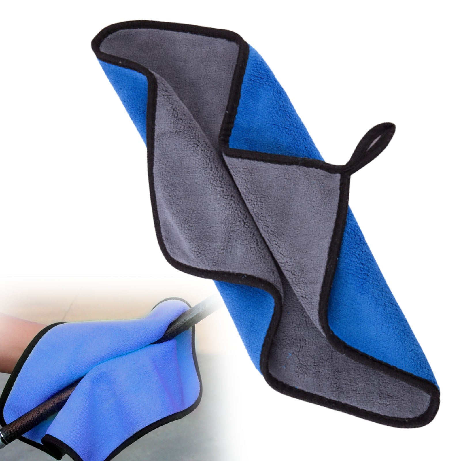 Towel Fishing Towels With Clip Plush Microfiber Nap Fabric The Original ...