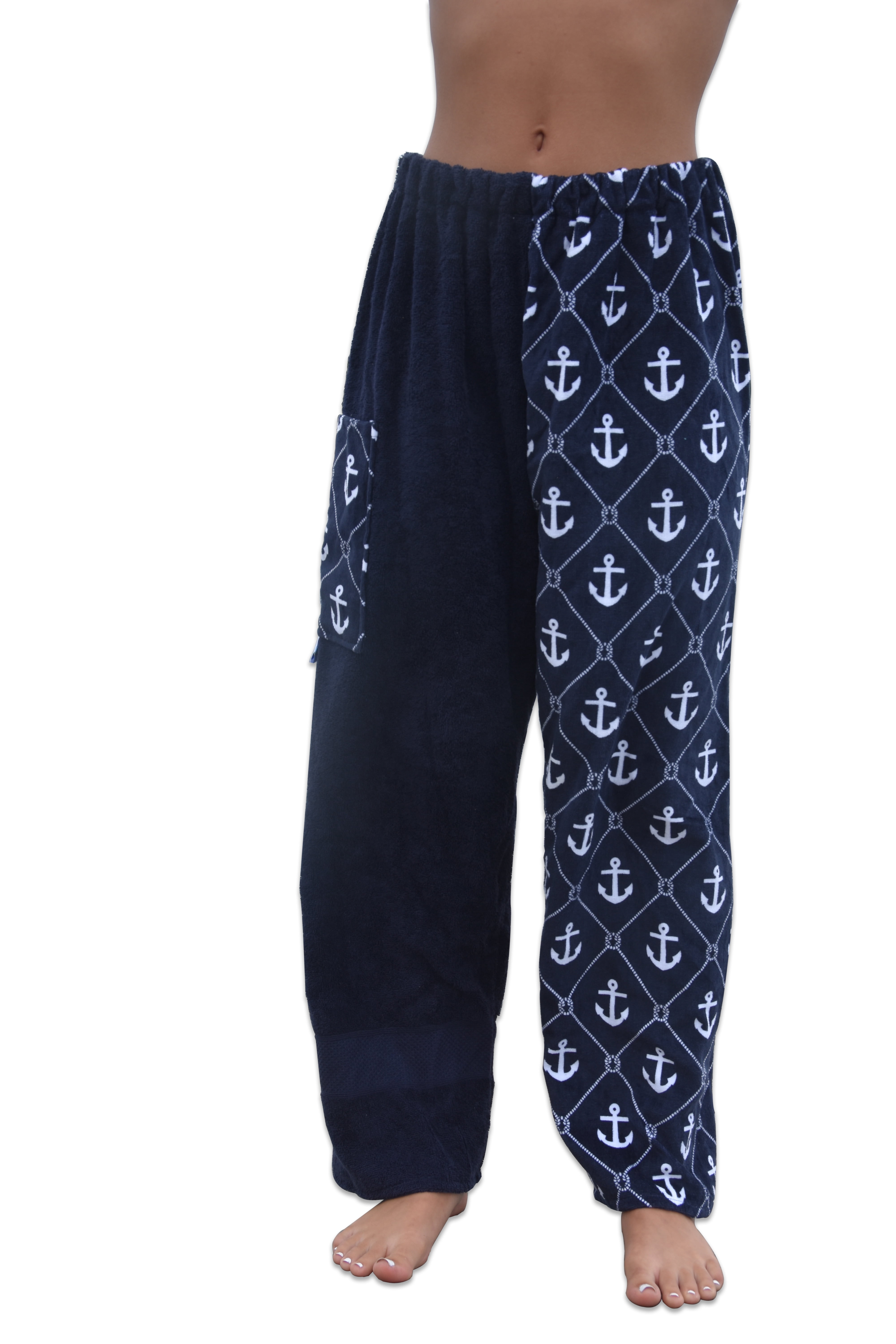 Towel Pants for Swimmers – Cotton Terry Towel Pants – Beach Coverup ...