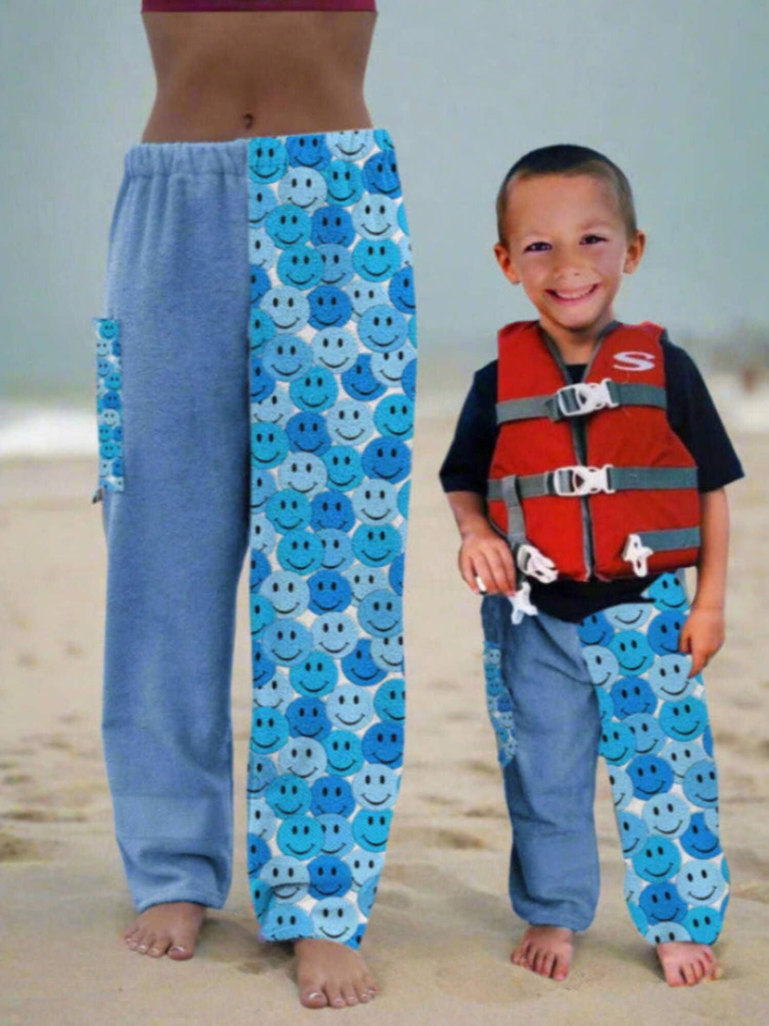 Towel Pants for Swimmers – Cotton Terry Towel Pants – Beach Coverup ...