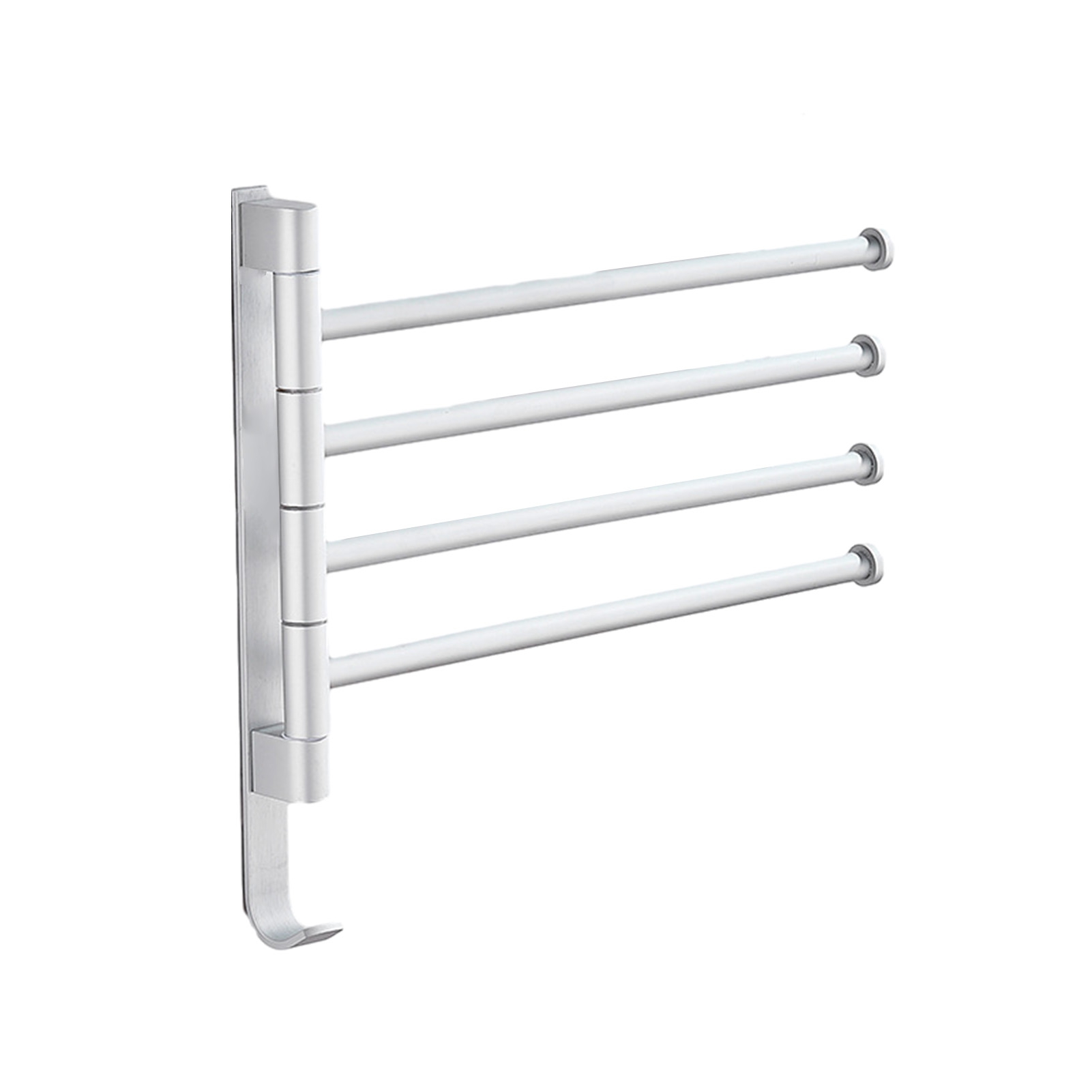 Towel Rack Anti-Slip No-punching Strong Load-Bearing Waterproof Space ...