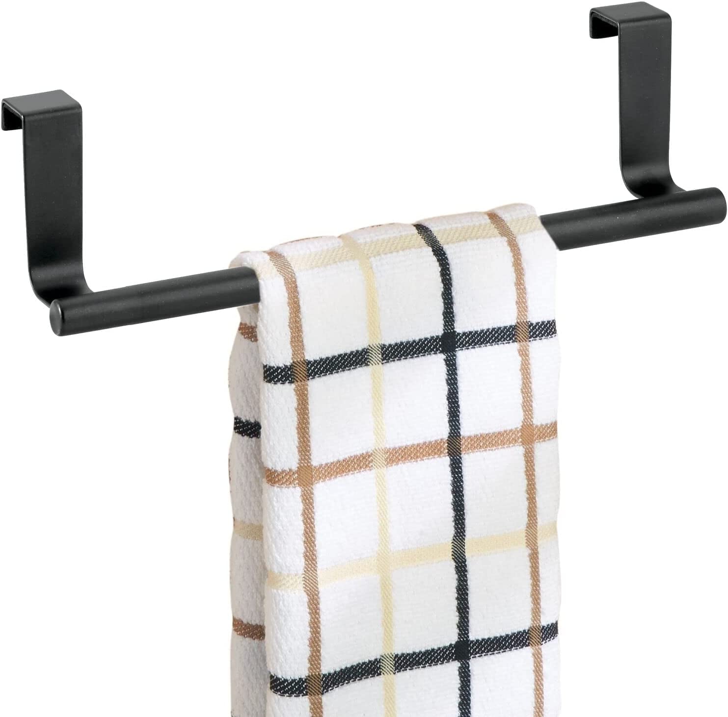 Topboutique Towel Rack for Cabinet, Stainless Steel Kitchen Towel Rail ...