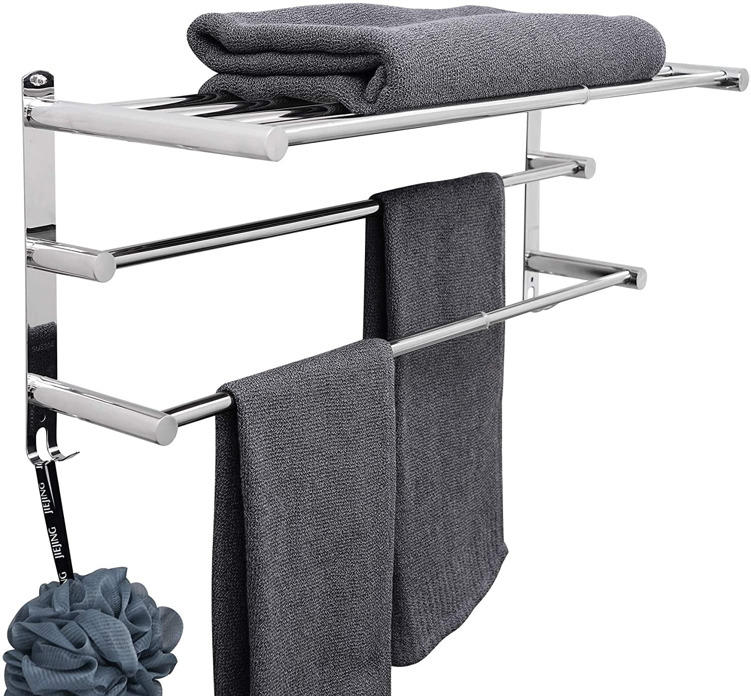Towel Rack Retractable 19.7 -31.5 Inch Towel Bars Stainless Steel 304 ...