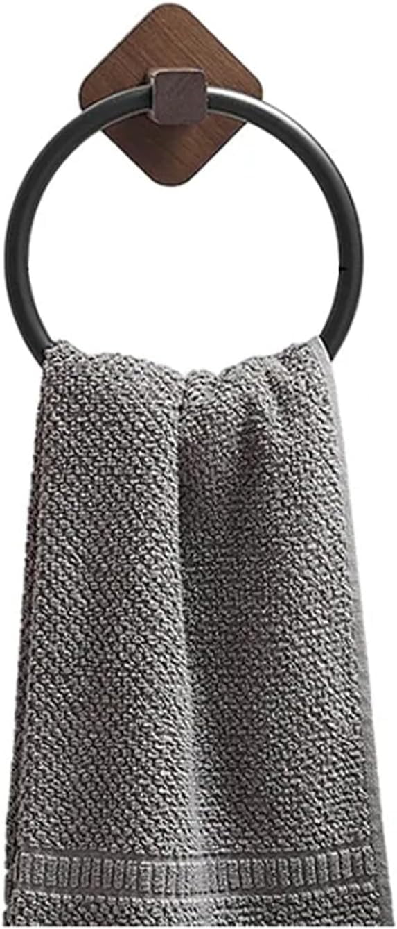 Towel Ring, 180° Swivel Hand Towel Holder Vintage Towel Ring Self ...