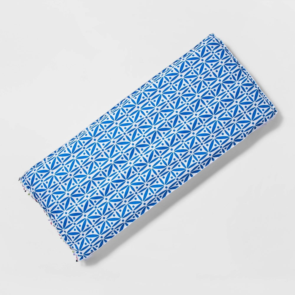 Adult Tanning Beach Swim Lay Flotation Device - Towel Top Pool Float ...