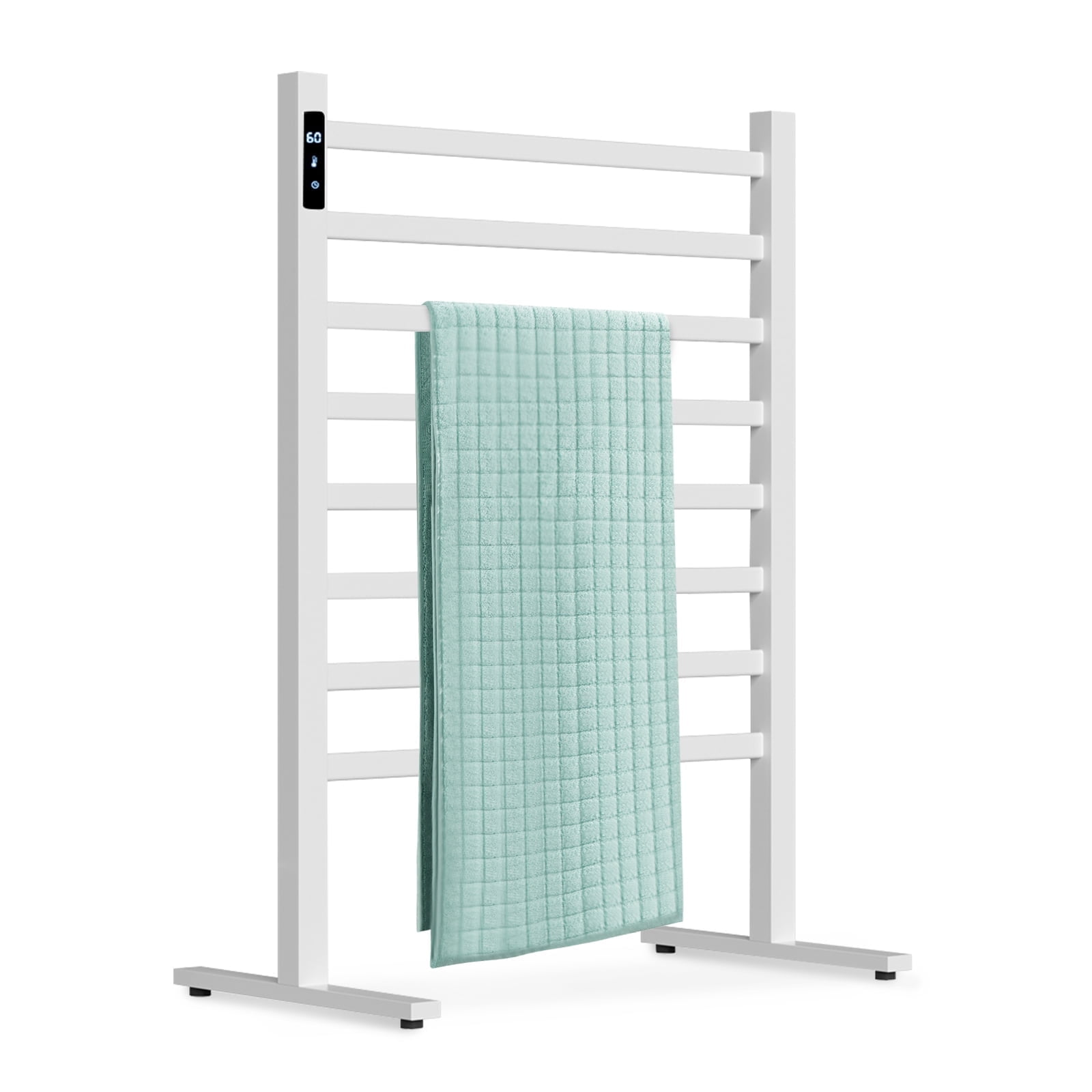 Towel Warmer Rack, Heated Towel Racks for Bathroom, With Timer and ...