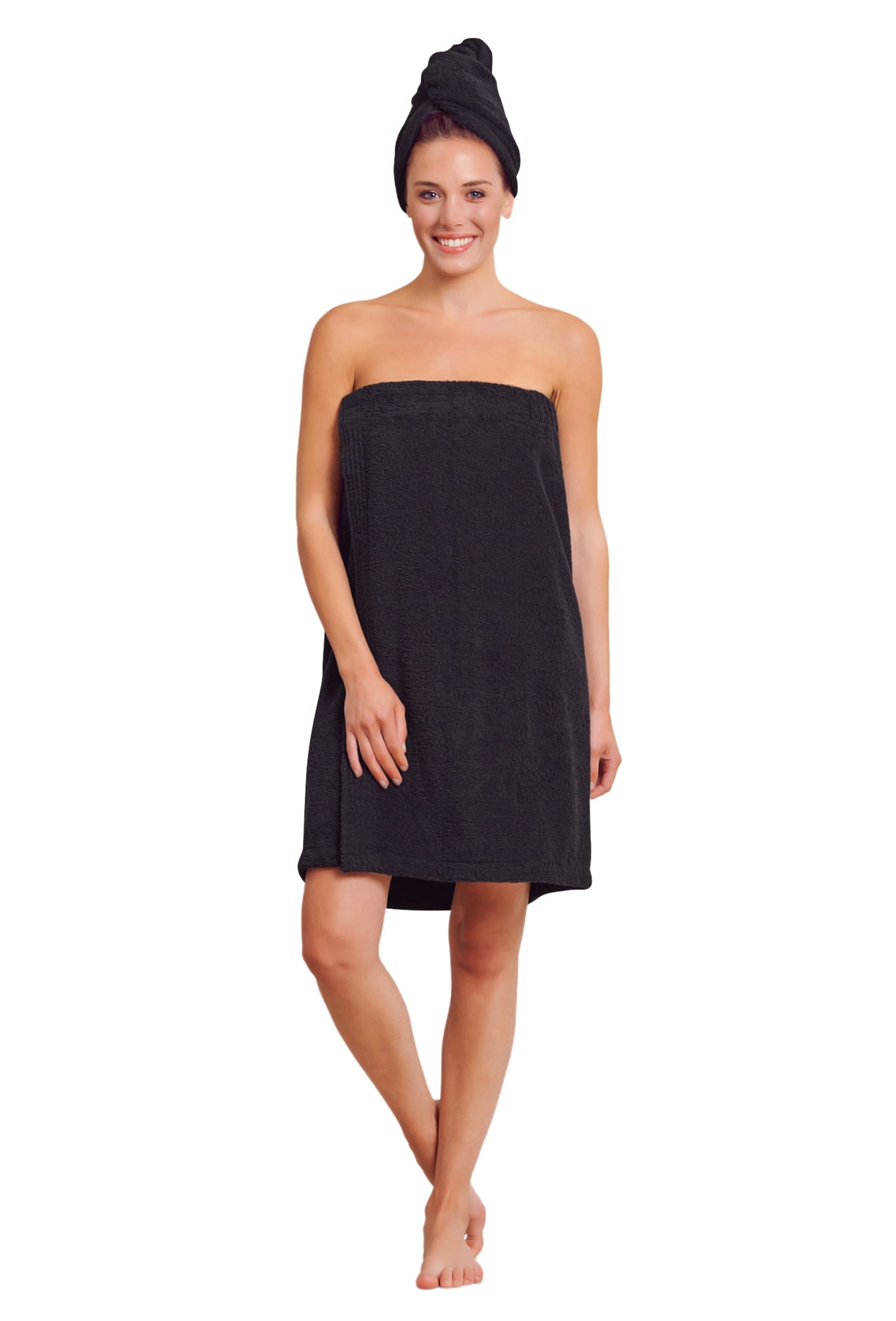 Towel Wrap for Women – Women’s Shower & Bath Wrap – Premium Cotton ...