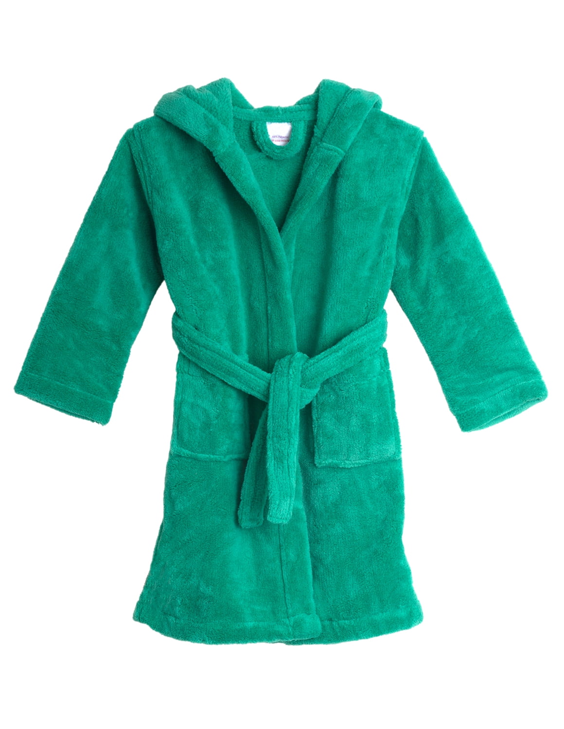 TowelSelections Little Girls’ Robe, Kids Soft Plush Hooded Fleece ...