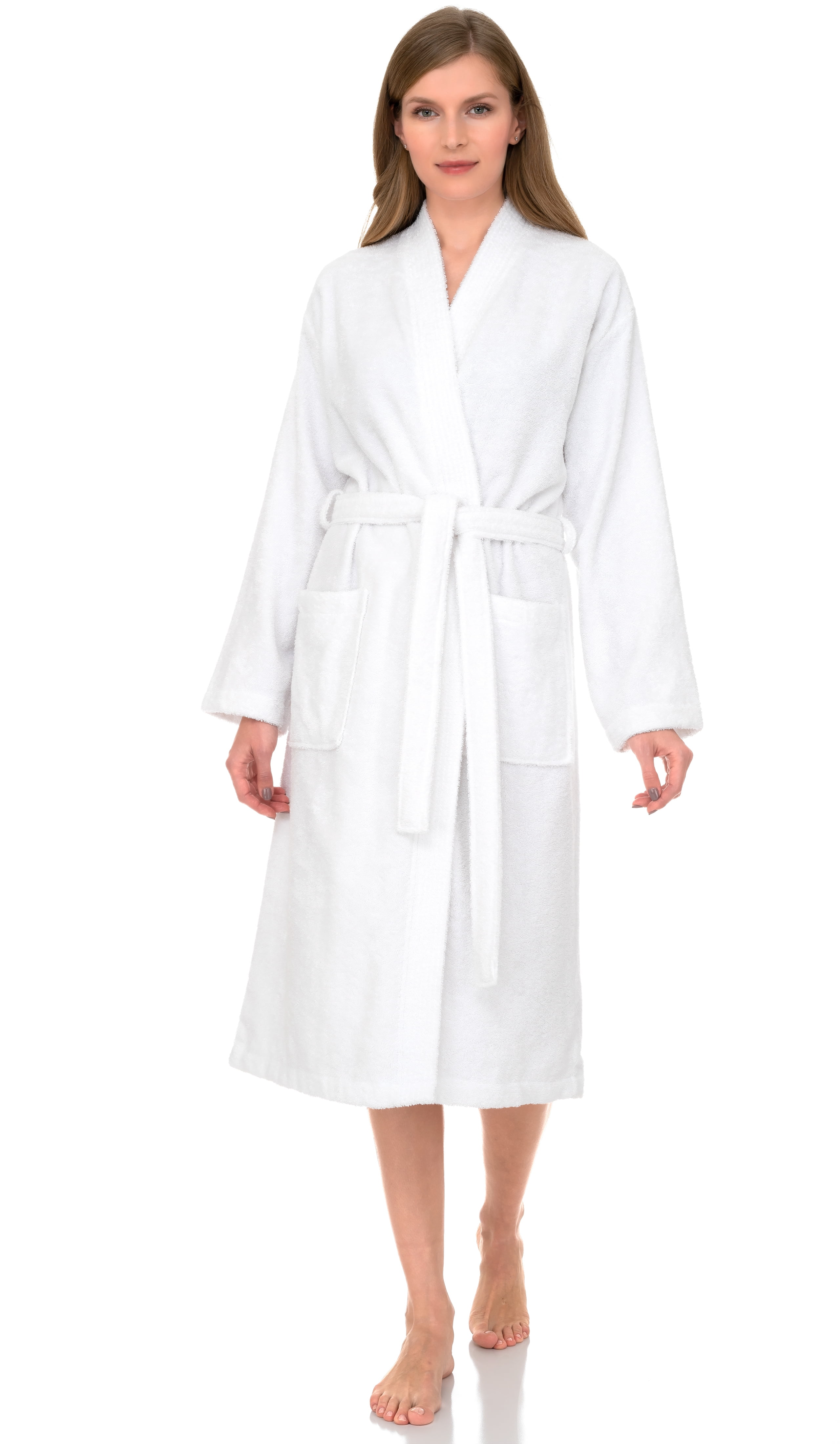 TowelSelections Womens Robe, Premium Cotton Bathrobe, Spa Terry Cloth ...