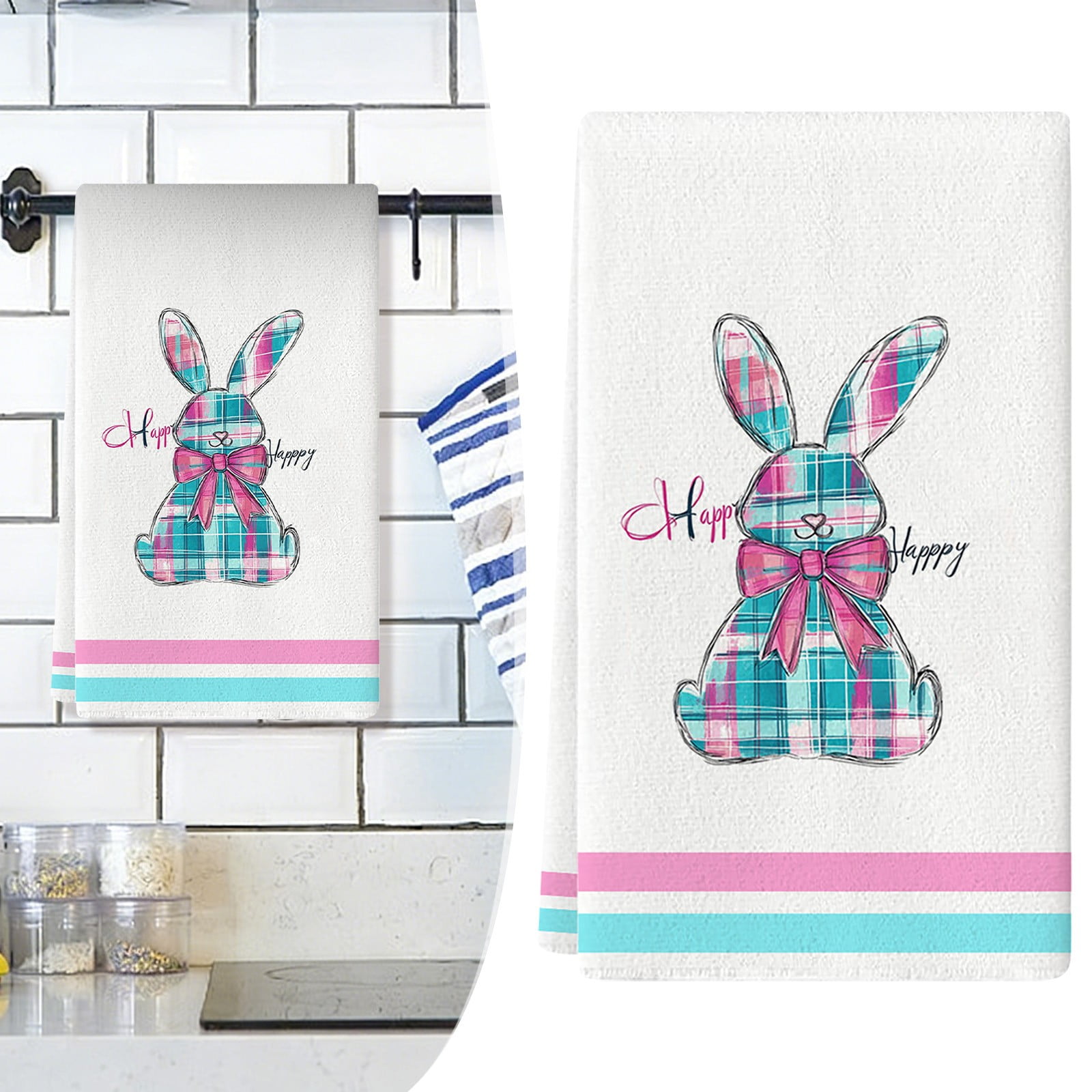 Towels,Easter Kitchen Towels 15.8x23.6 Inch Decorative Dish Rags With ...