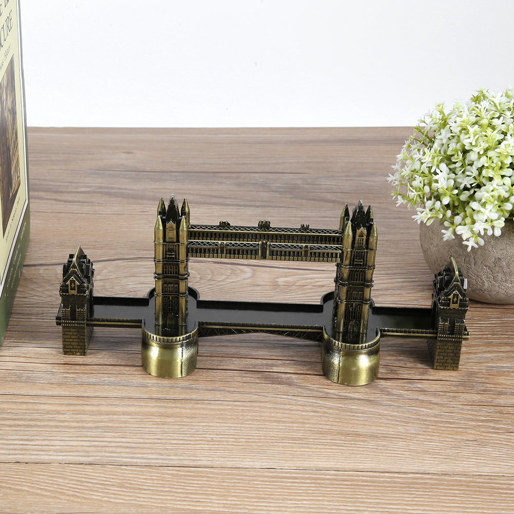 Tower Bridge Building Model Desk Decoration Gift Famous Building Model ...