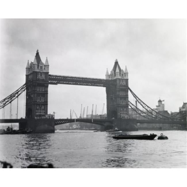 Tower Bridge London England Poster Print - 18 x 24 in. - Walmart.com
