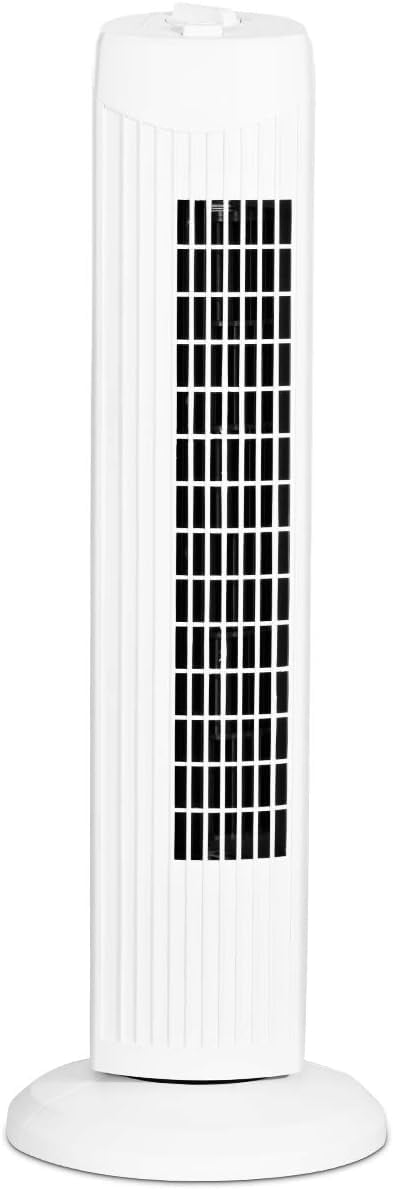 Tower Fan, 28-Inch Oscillating Tower Fan, Quiet Cooling Whole Room ...