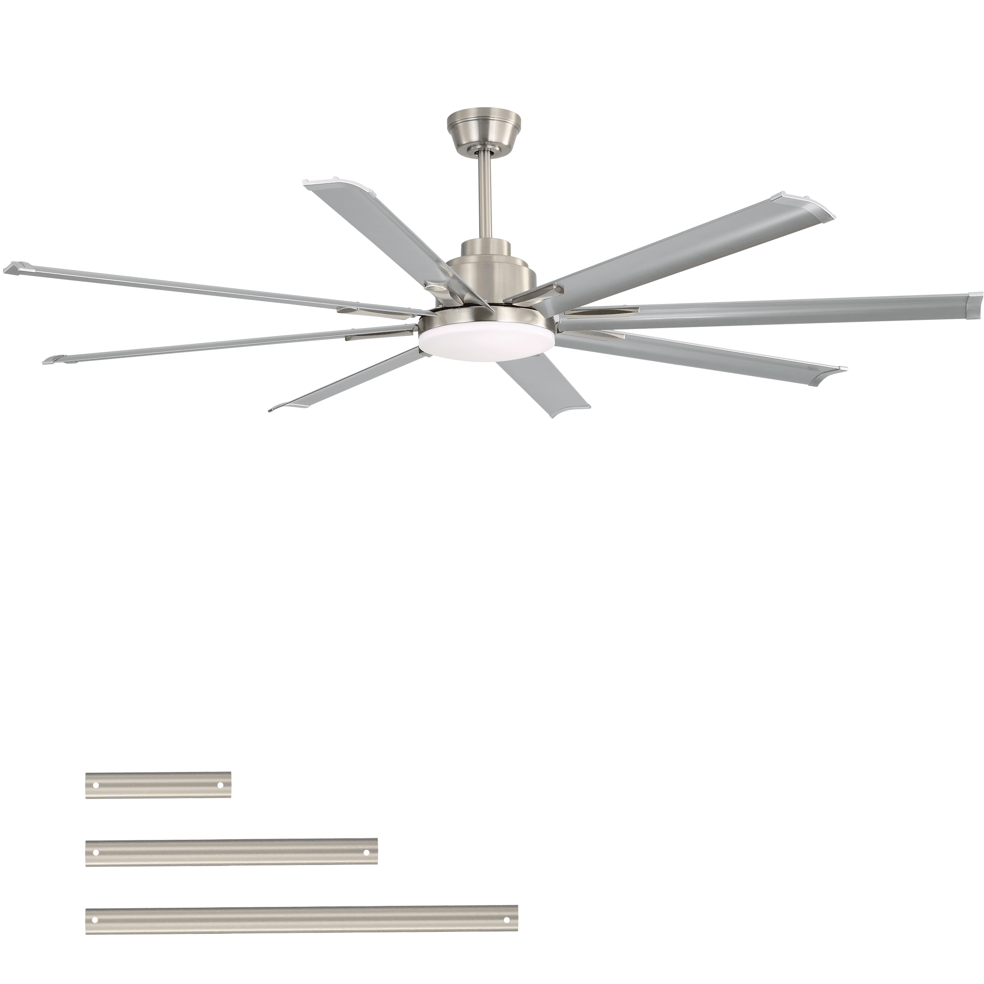 Tower Fan 84-inch DC Motor Ceiling Fan with Dimmable Light and 8-Blade ...