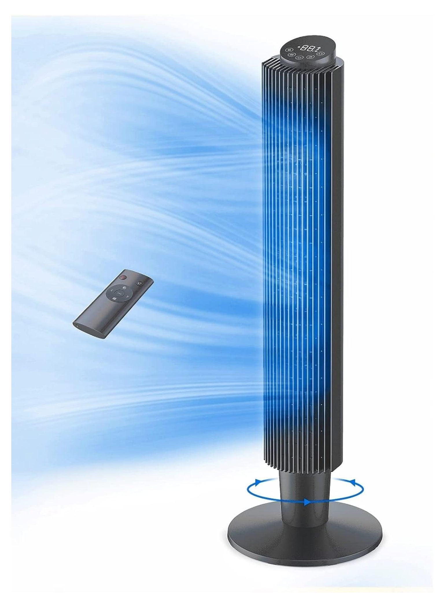 Tower Fan with , 90° Oscillating Quiet Cooling Fan, 42'' or 36'' Height ...