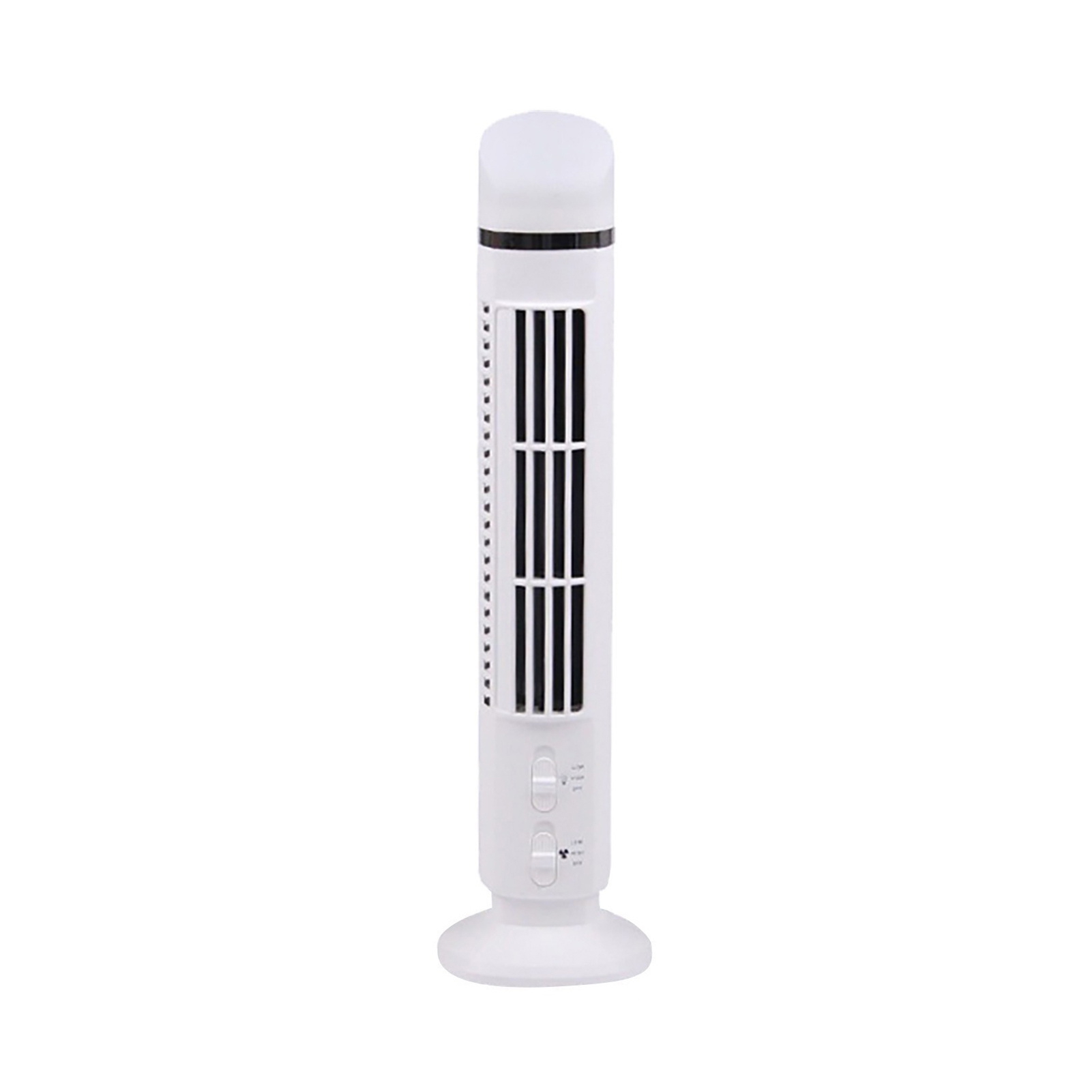 Tower Fan Bladeless Standing Floor Fan Wide-Angle Oscillation Gentle ...