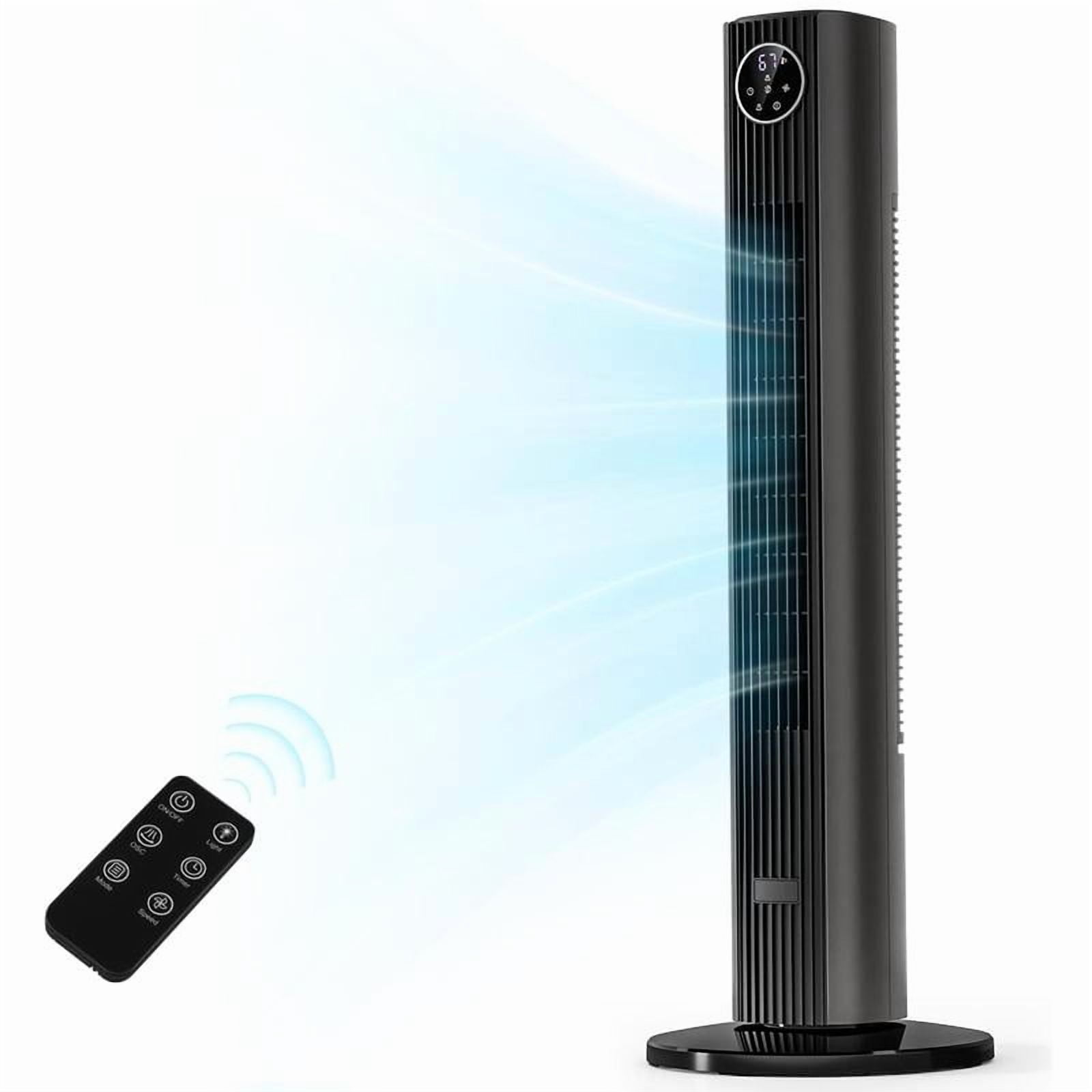 Tower Fan Portable Electric 85° Oscillating Fan with Remote Control ...