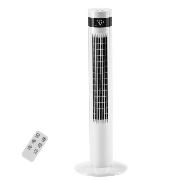Iumwxz Standing Fan with Remote Control, 40W Tower Fan for Home and ...