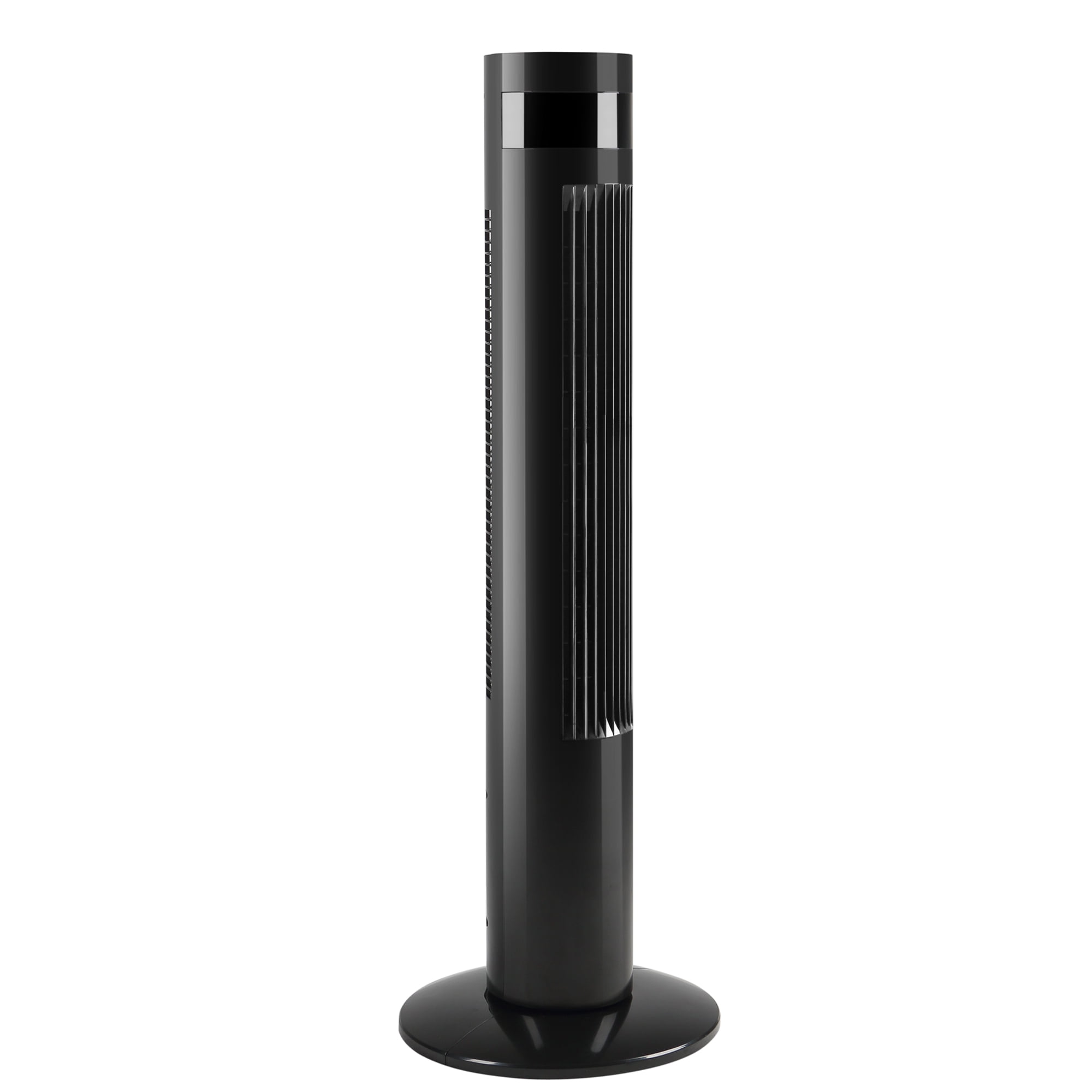 Nube 35-Inch Black Tower Fan with Remote Control, 3 Modes & Speeds, 12H ...