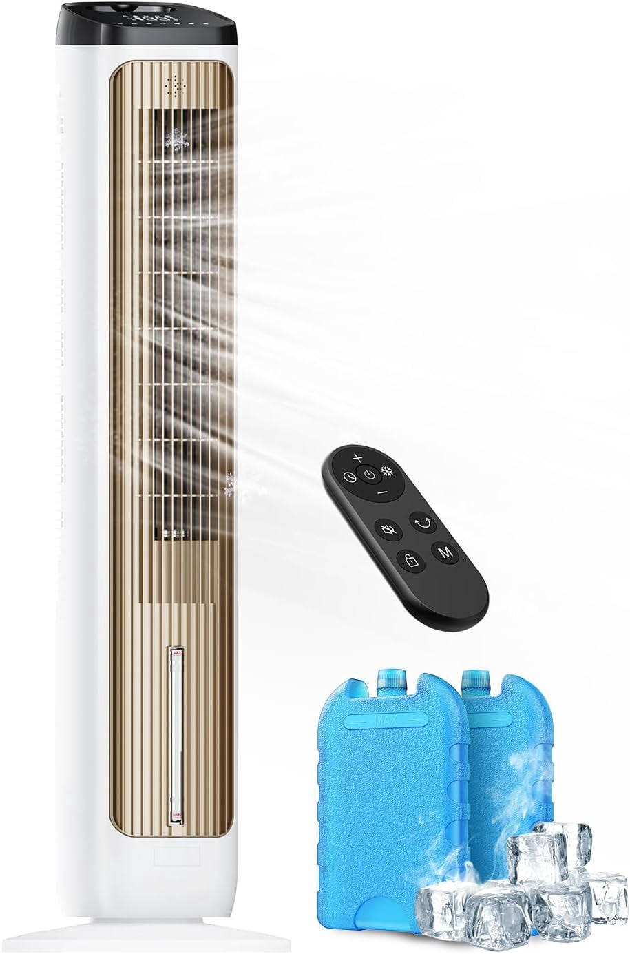 Tower Fans Air Cooler for Bedroom, Office, Small Room - Portable ...