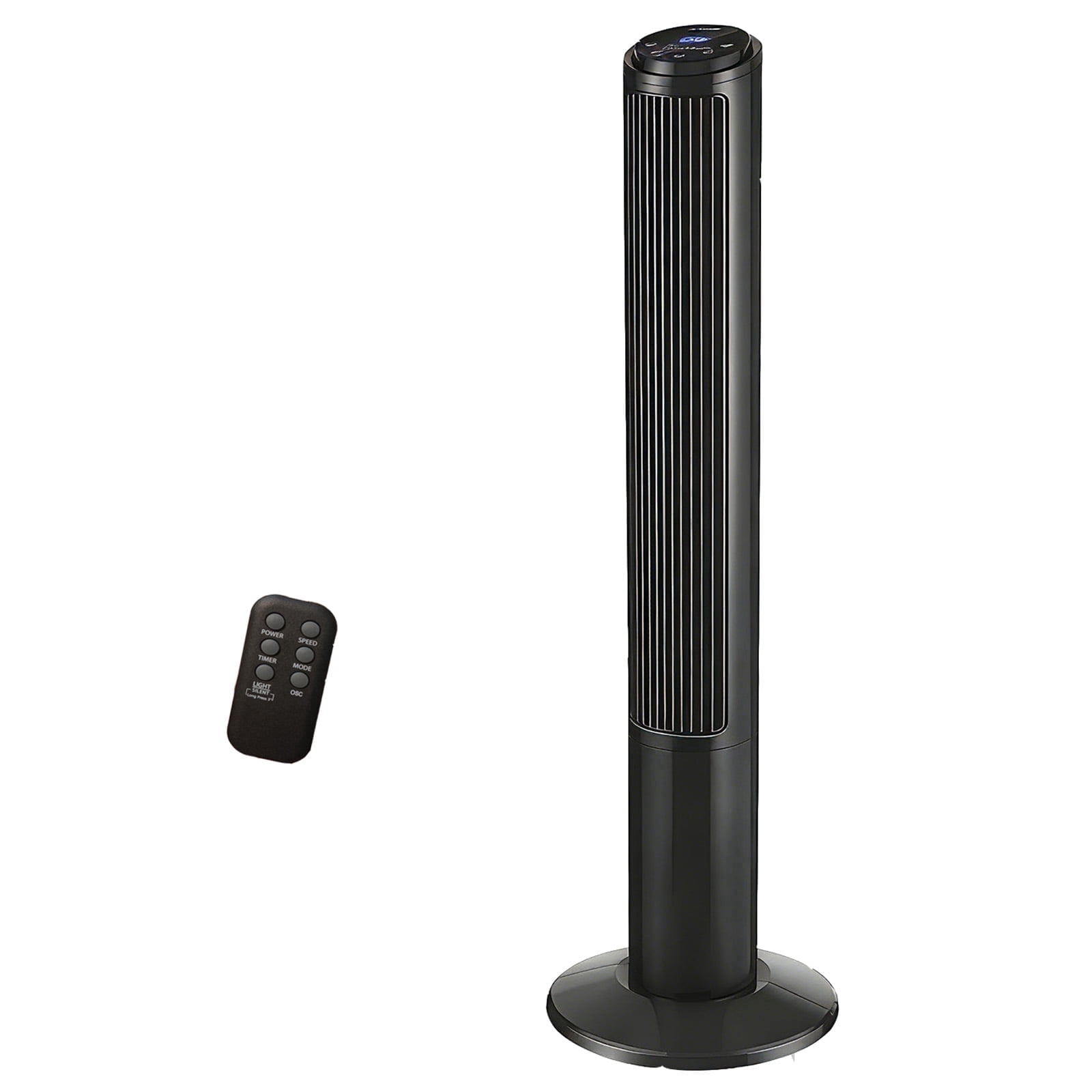 Hilzevu Tower Fans for Home, 40" Bladeless Floor Fans with Remote, 2 ...
