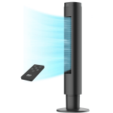 Tower Fans for Home,80 ° Vibration Remote Control Vertical Floor Fan ...