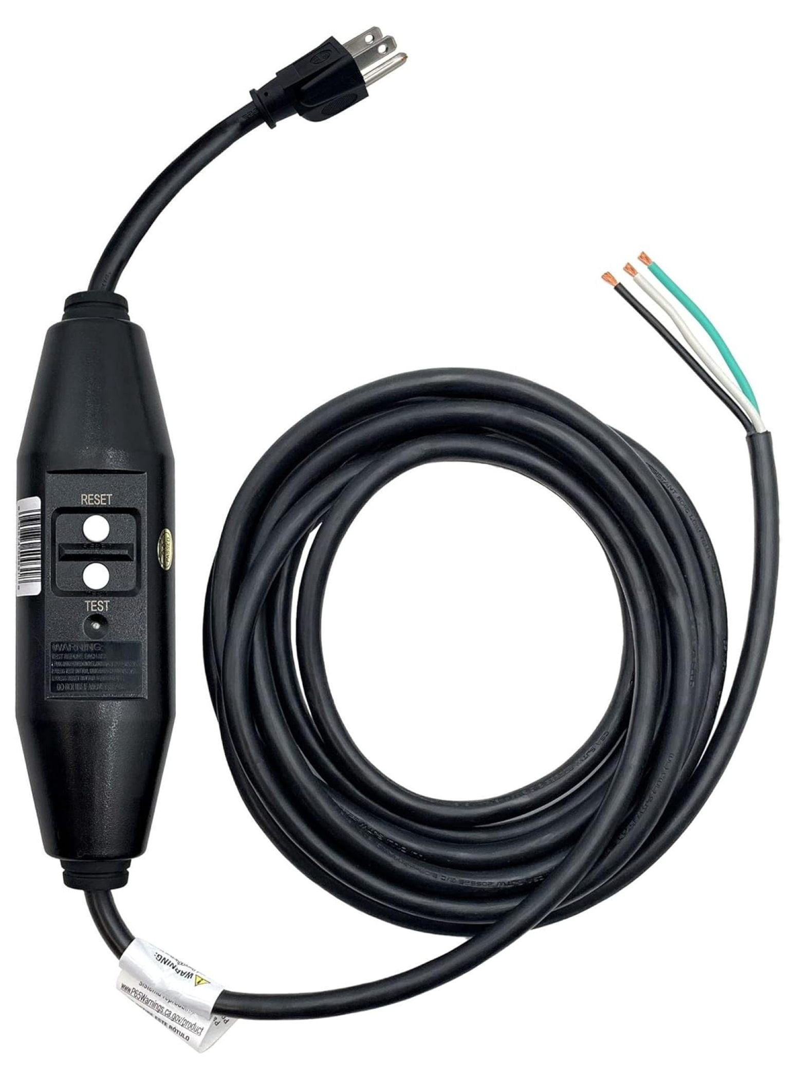 Tower Manufacturing 30438003-01 15' In-Line GFCI w/Flying Leads ...