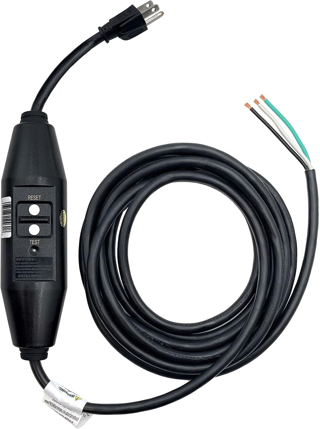 Tower Manufacturing 30438003-01 15' In-Line GFCI w/Flying Leads ...