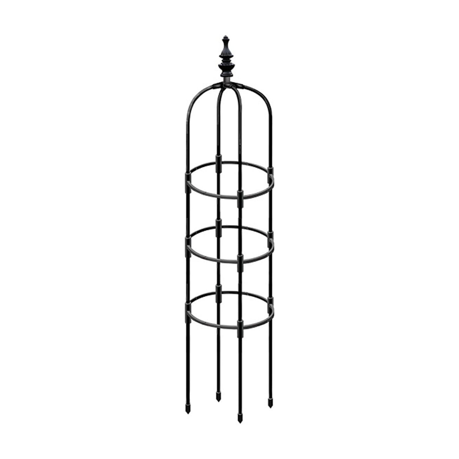 Tower Obelisk Garden Trellis U-Shaped Plant Stand Flower Climbing Frame ...