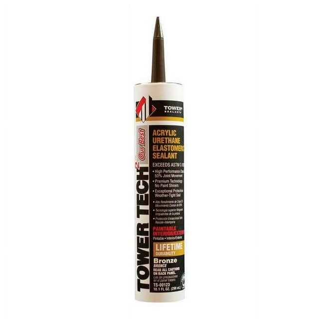 Tower Sealants 1800994 Tower Tech 2 Bronze Acrylic Urethane Sealant, 10 ...