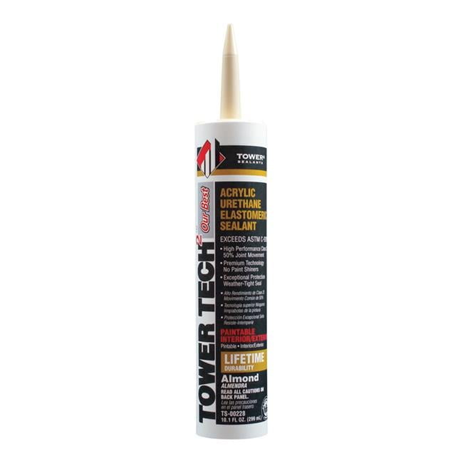 Tower Sealants 1801059 Tower Tech 2 Almond Acrylic Urethane Sealant, 10 ...