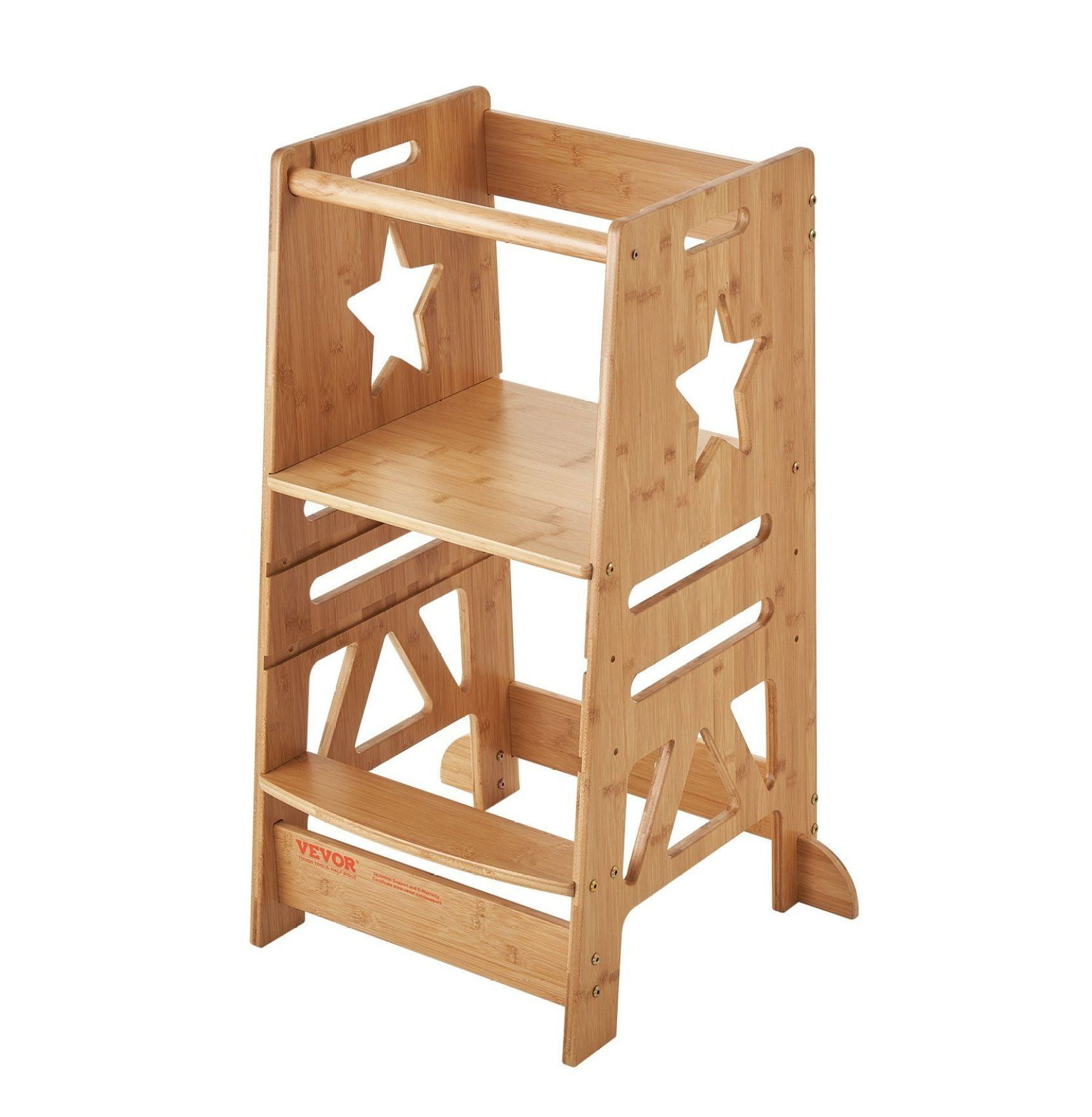 Tower Step Stool, 3-Level Height Adjustable Toddler Step Stools for ...