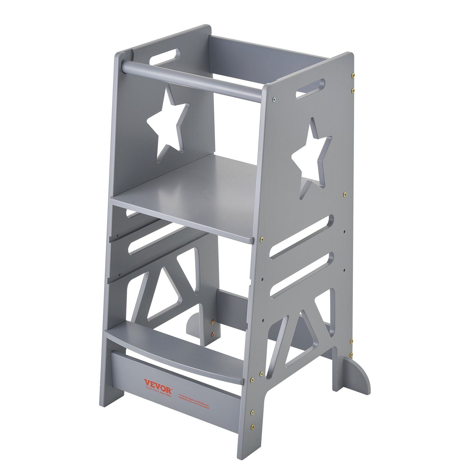 Tower Step Stool, 3-Level Height Adjustable Toddler Step Stools for ...